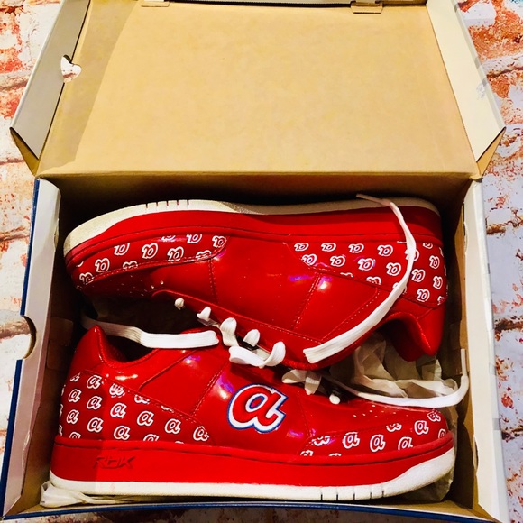 Reebok | Shoes | Reebok Mlb Clubhouse Exclusive Atlanta Braves | Poshmark